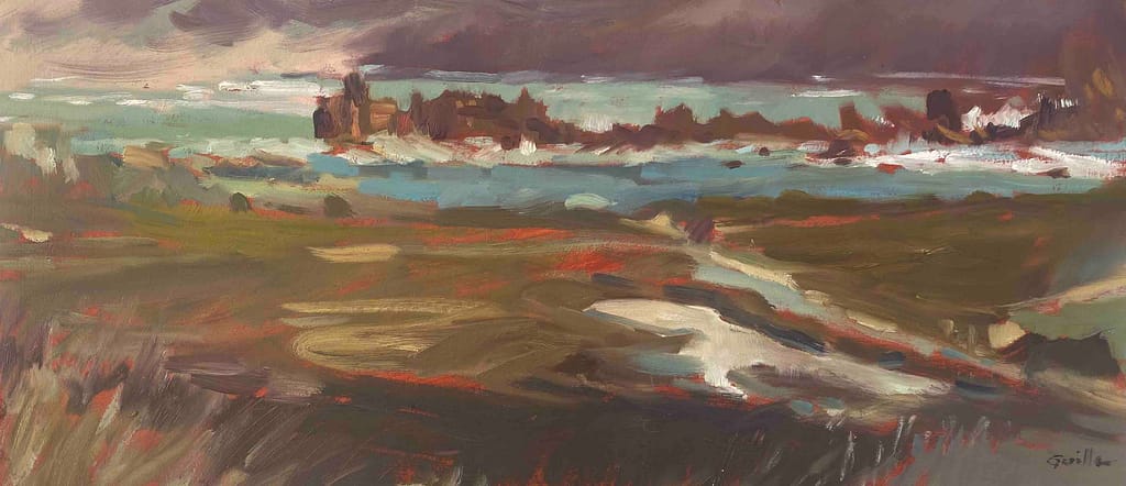 Storm Henk, Grandes Rocques - £350 - Rosanne Guille