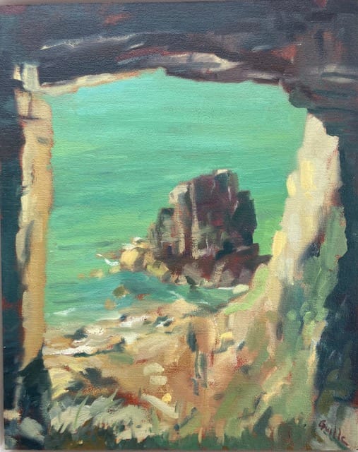 The Window in the Rock, Sark - Rosanne Guille
